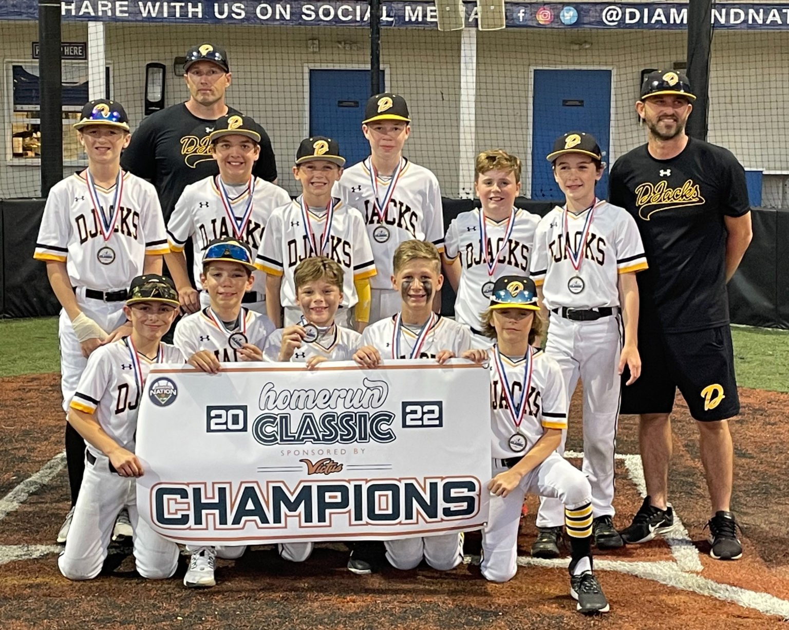 Hard work makes Diamond Jacks Gold 11U champions – Diamond Nation