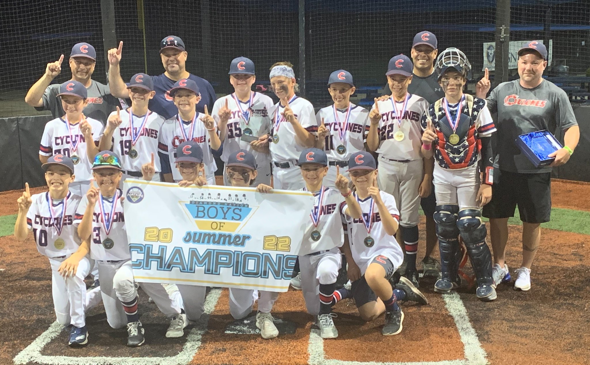 Cyclones’ Out Of The Park performance in 11U Boys of Summer – Diamond ...