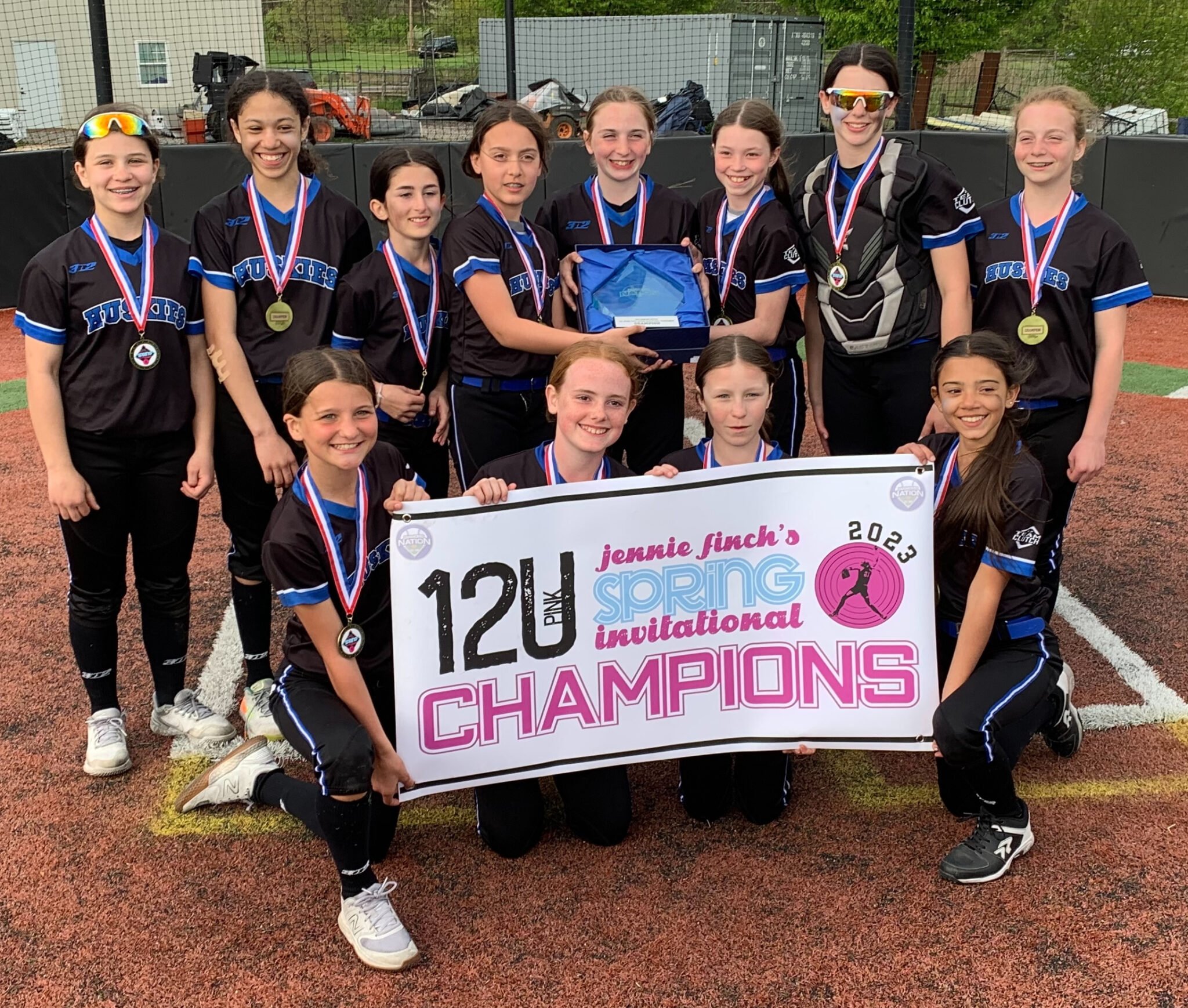 Empire State Huskies Hotle work extra for Finch 12U Pink title ...