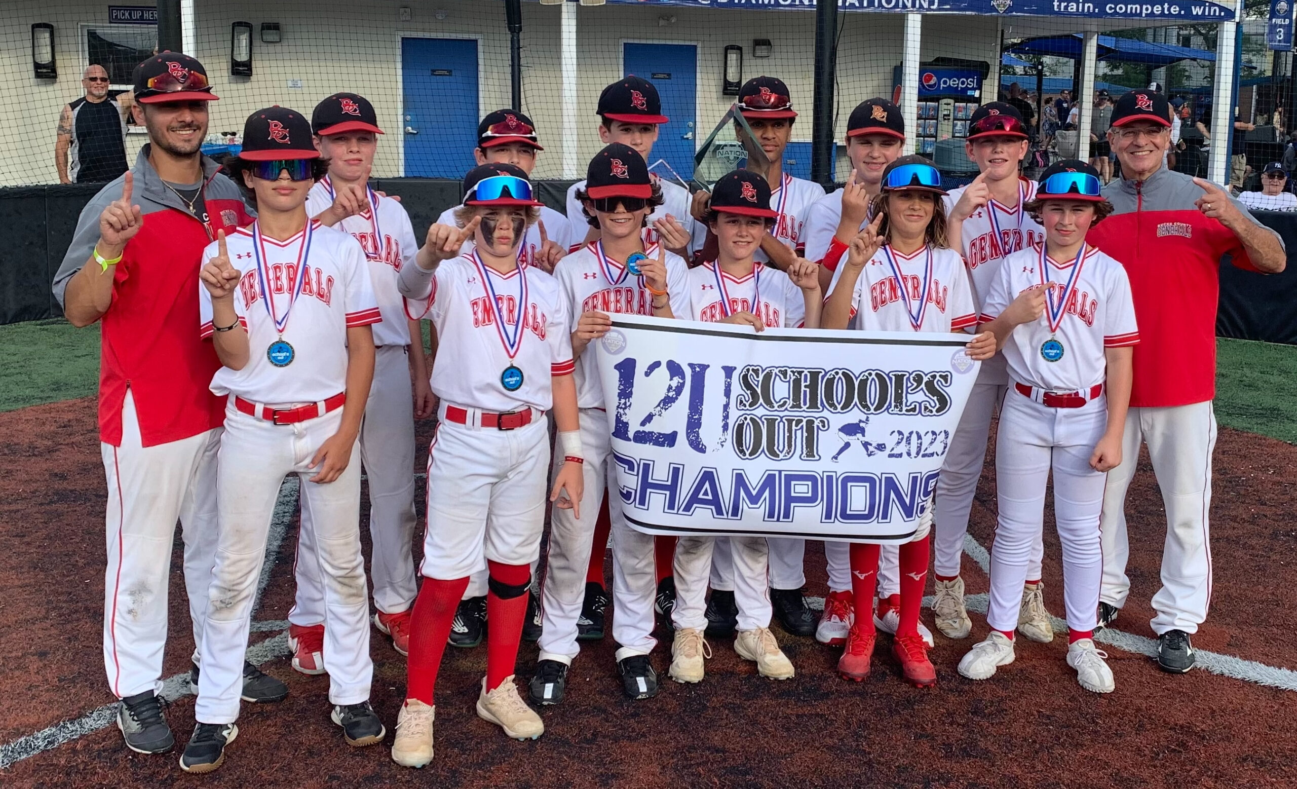 Clark leads Bucks County Generals Black to School’s Out 12U title – Diamond Nation