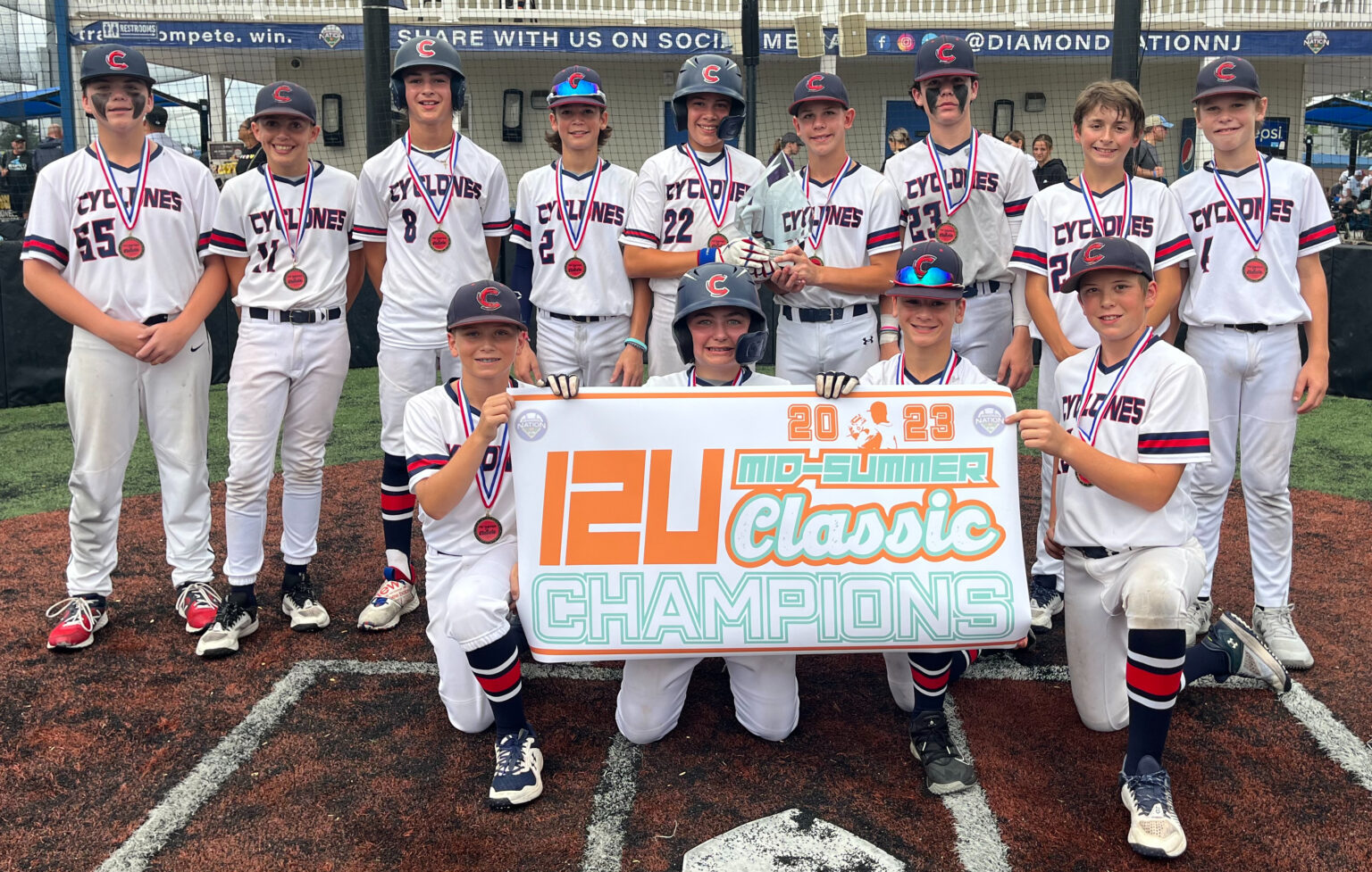 Deja Vu: OOTP Cyclones defeat Diamond Jacks Super 12U in another classic – Diamond Nation