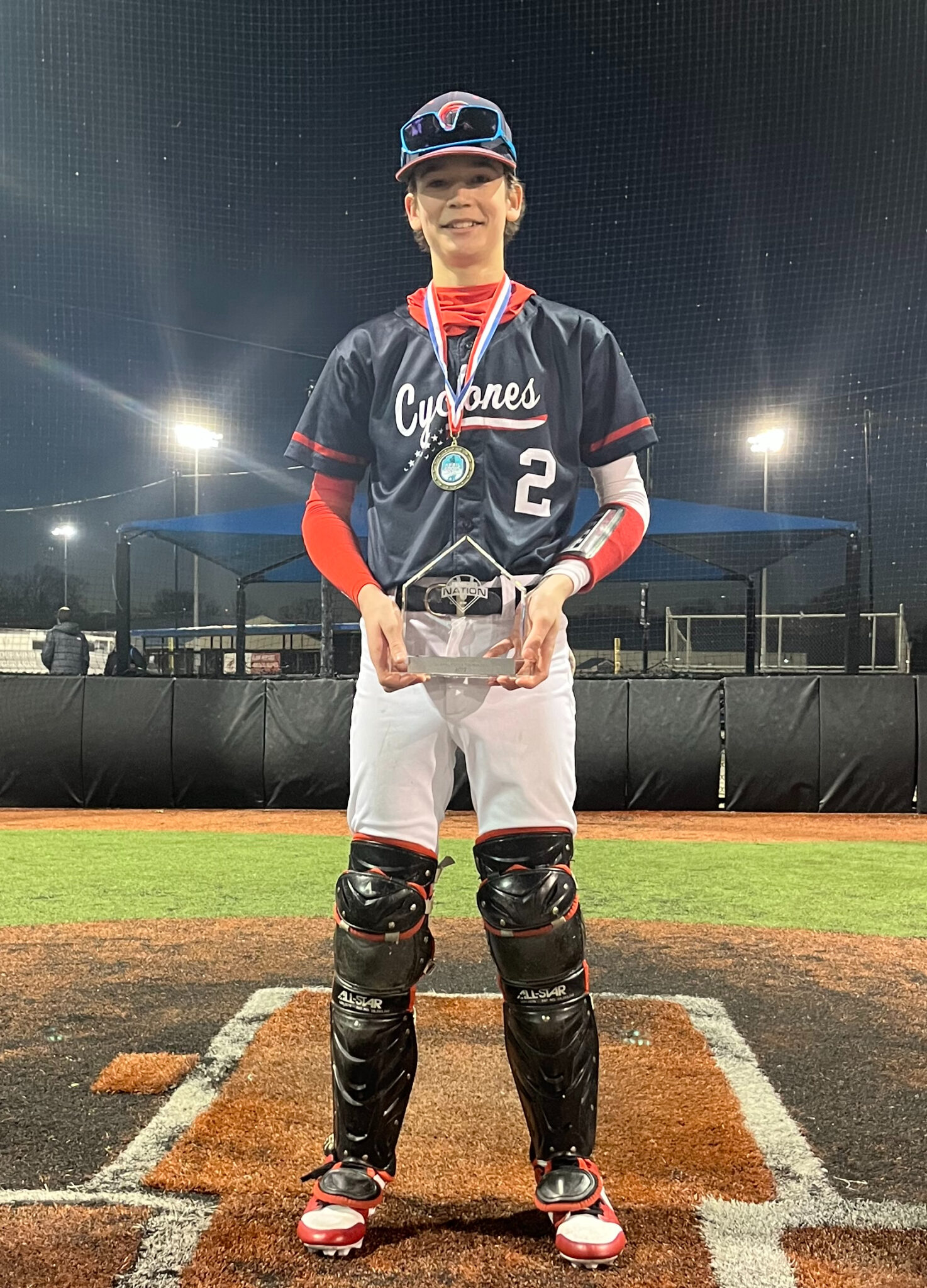 Pudlak ably guides OOTP Cyclones to 13U title from behind the dish ...
