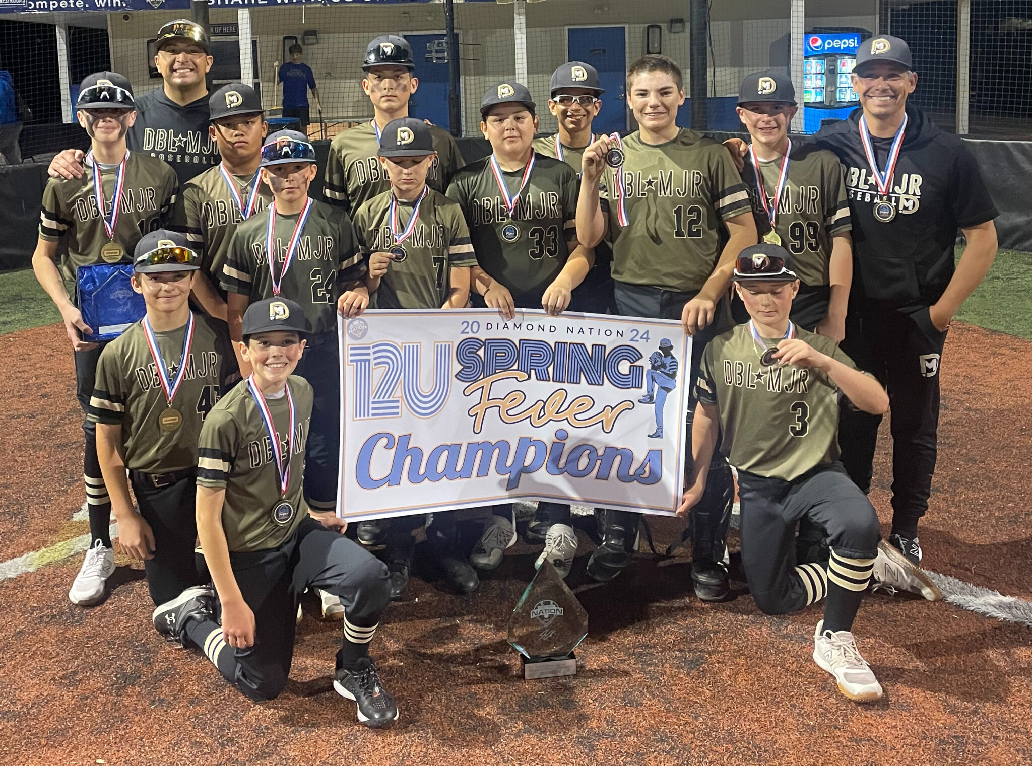 Garcia, Sarrubbo no-hitter carries Double Major to 12U title – Diamond ...
