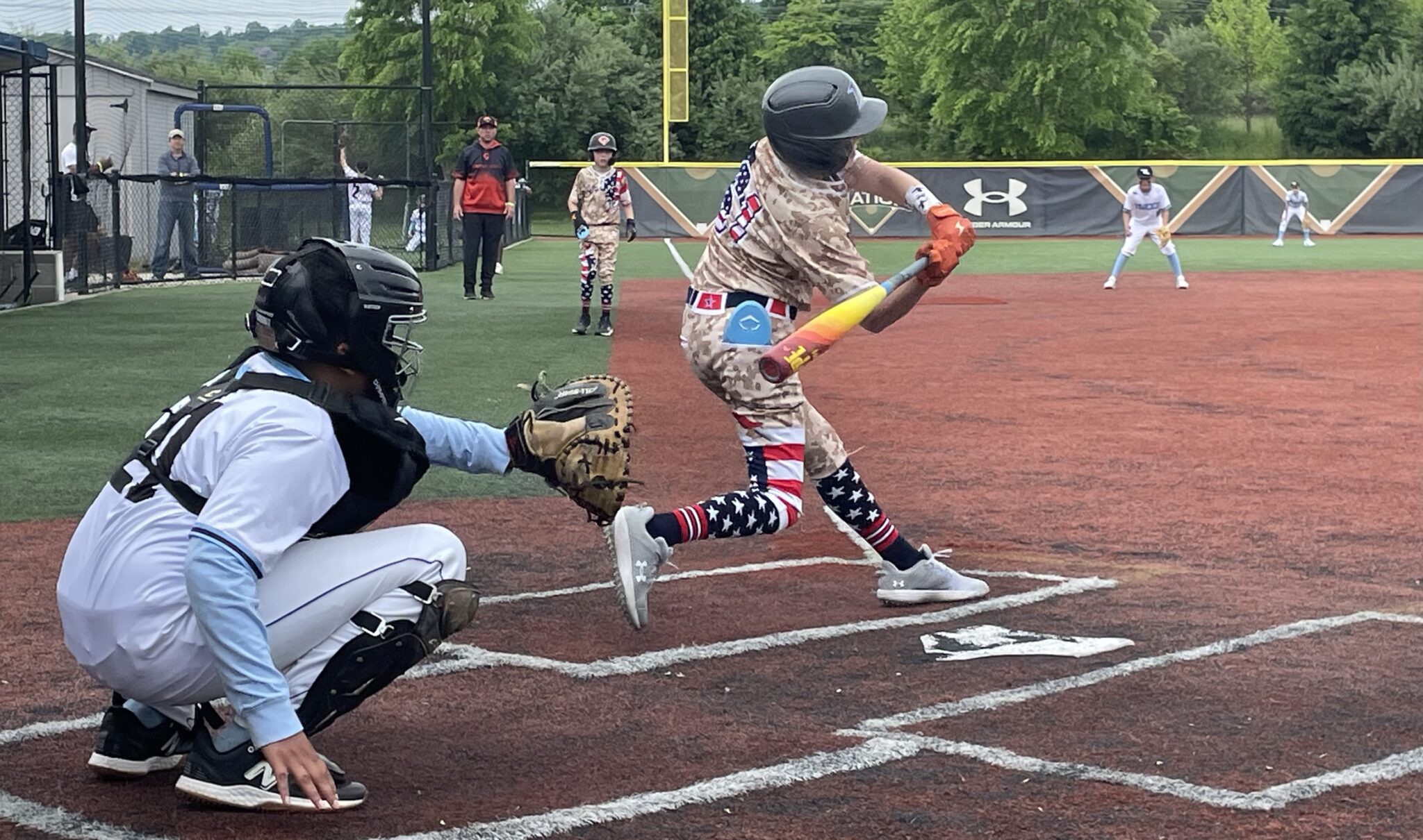 Schwarz unloads bombs, throws darts for Grit 12U – Diamond Nation