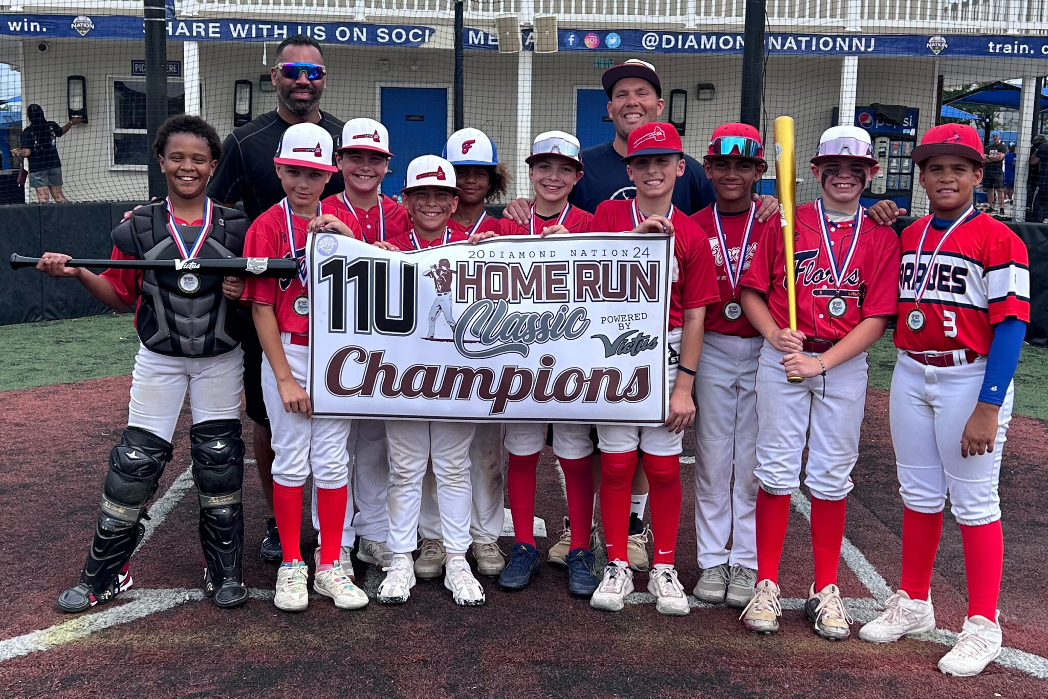 Basile, Donado steer Flores Baseball past Dawgs in 11U HR Classic final ...