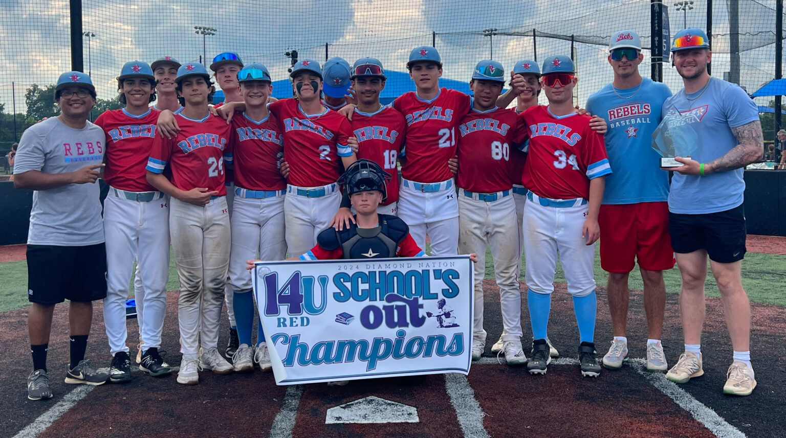 NJ Rising Rebels secure 14U Red School’s Out title every which way ...