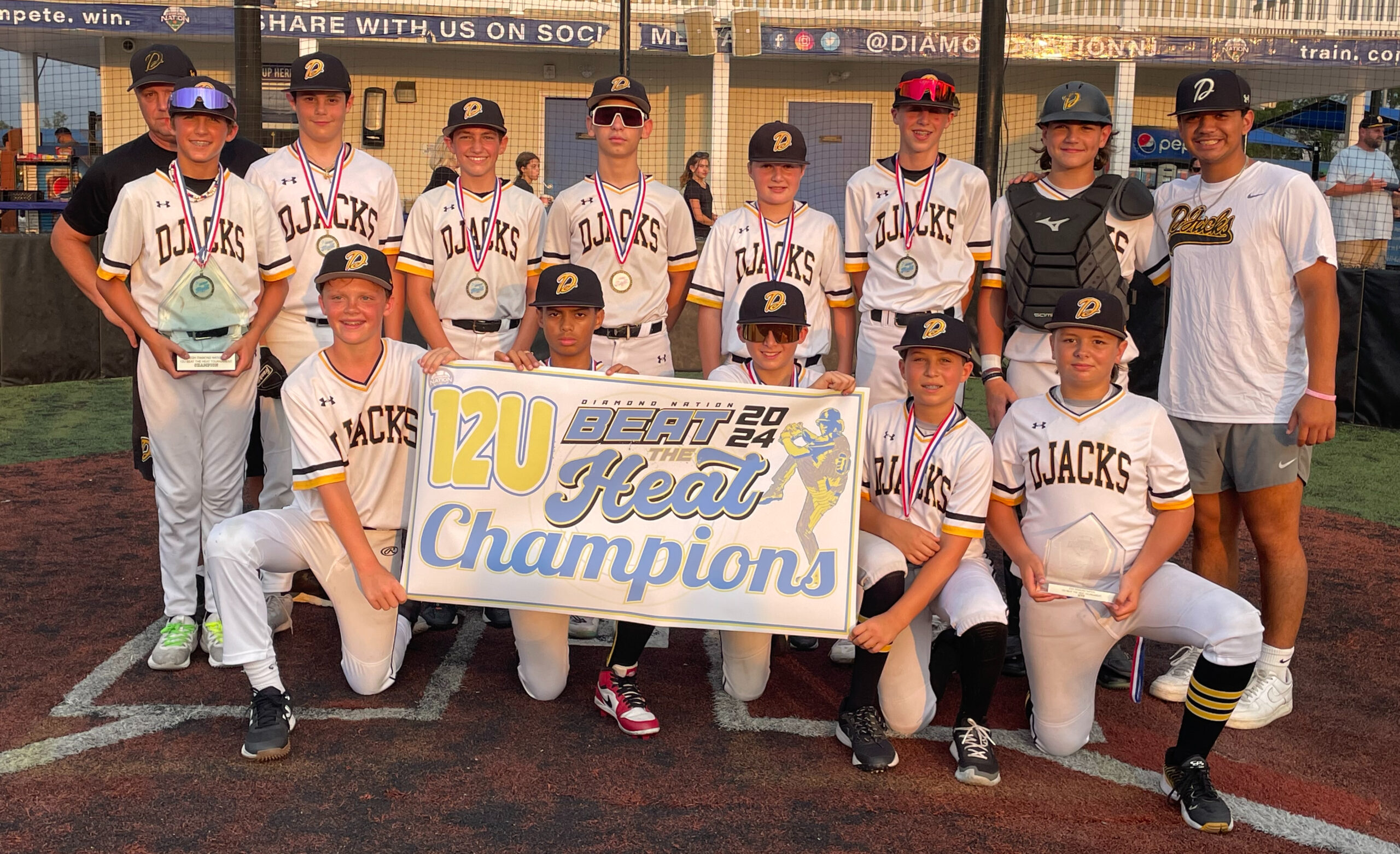 Nigro two-hitter, homer barrage guide DJacks Super 12U to BTH title ...