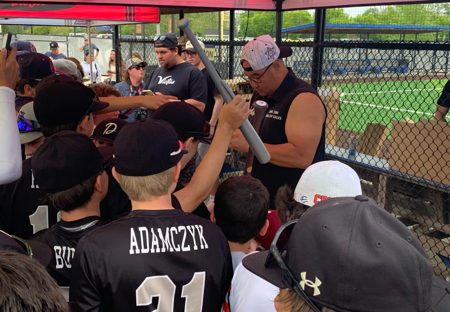 Eric Sim visit quite a happening at Diamond Nation – Diamond Nation