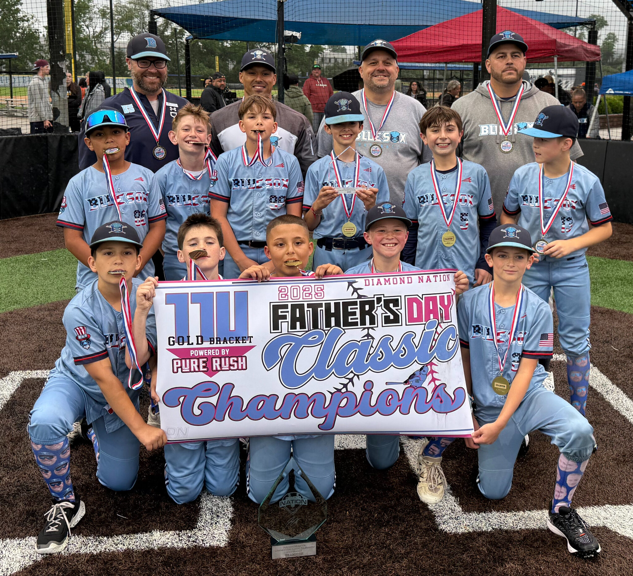 Blue Sox rally from nine-run deficit for 11U Father’s Day championship ...