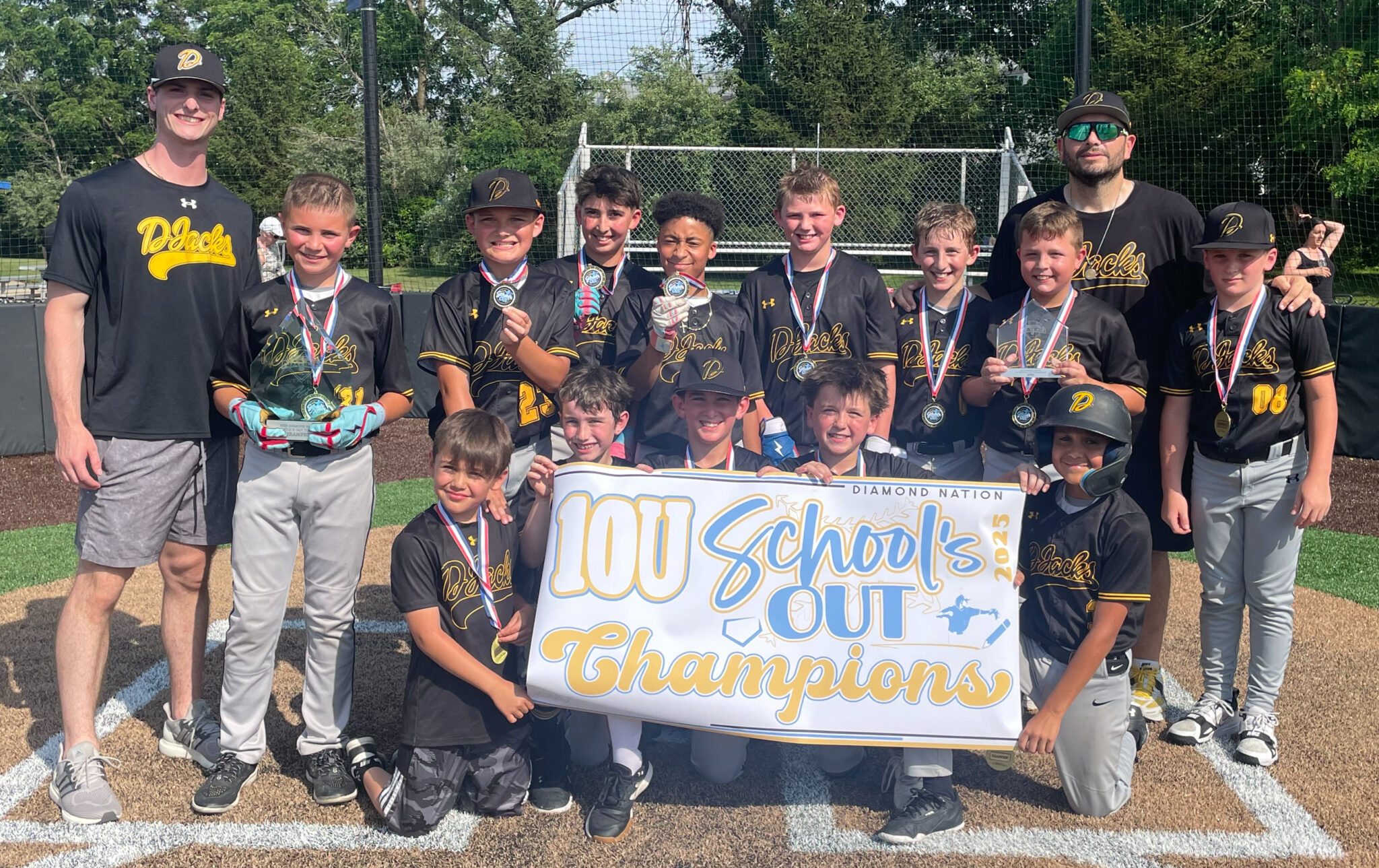 Courageous Diamond Jacks 10U wins second straight title – Diamond Nation