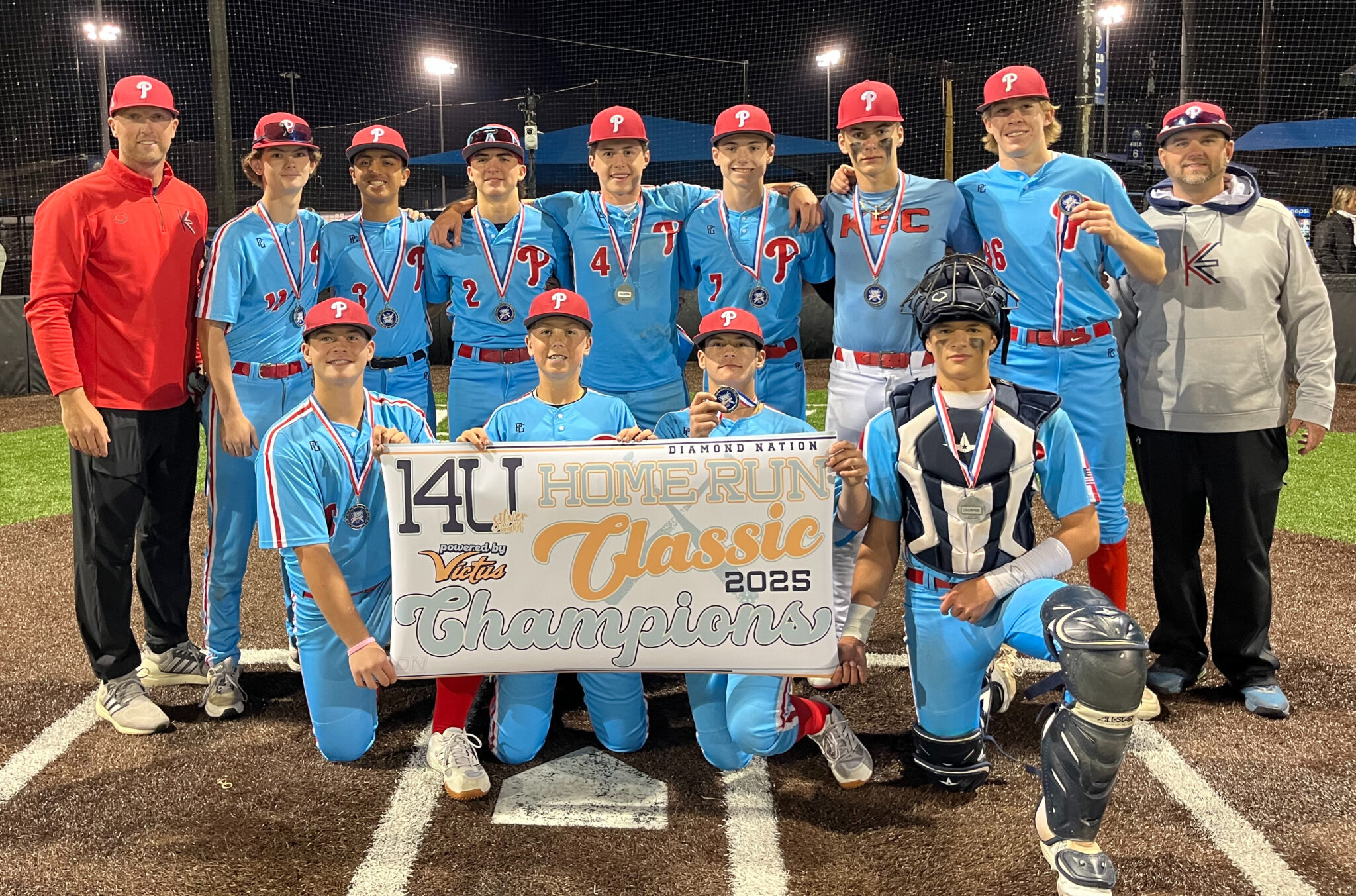 KBC Phillies show knack for winning baseball and 14U Home Run Classic ...