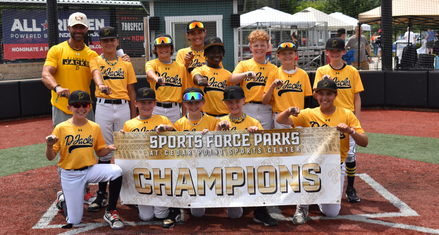 Red hot Diamond Jacks 11U storms to Golden Spikes Classic crown ...