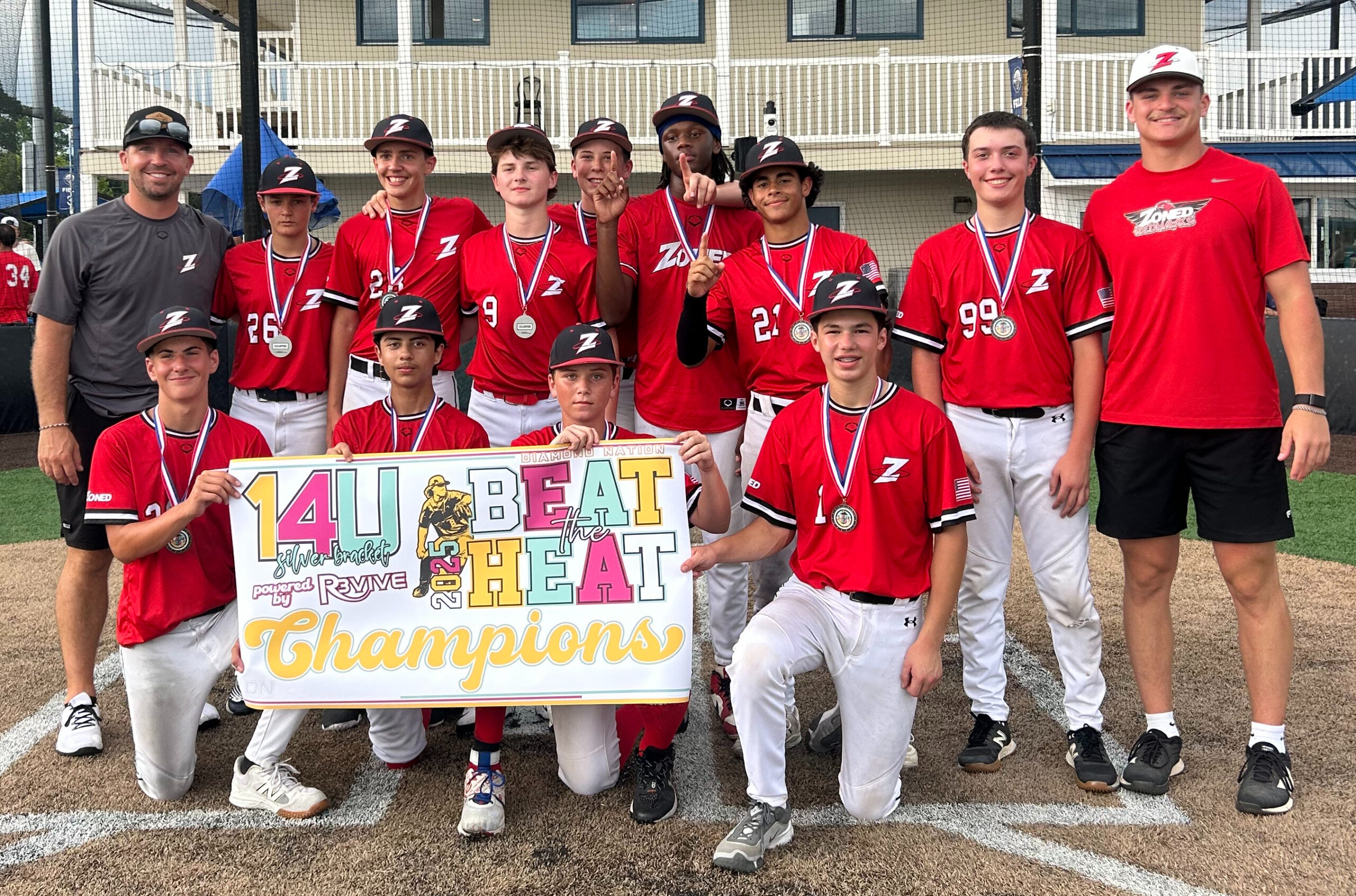 Zoned Redhawks Elite cruises to 14U Beat The Heat championship ...
