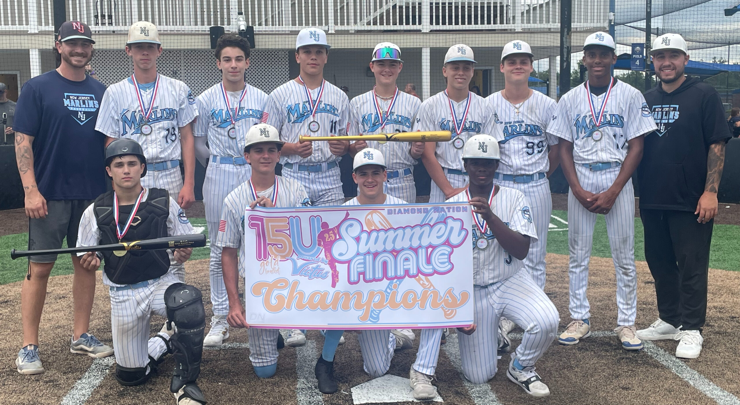 NJ Marlins cap season with Summer Finale championship – Diamond Nation