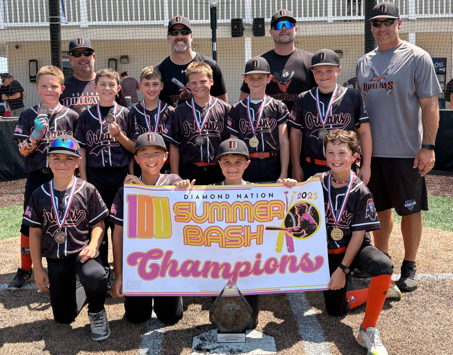 MVP Woodruff leads Orleans Outlaws to 10U Summer Bash championship ...