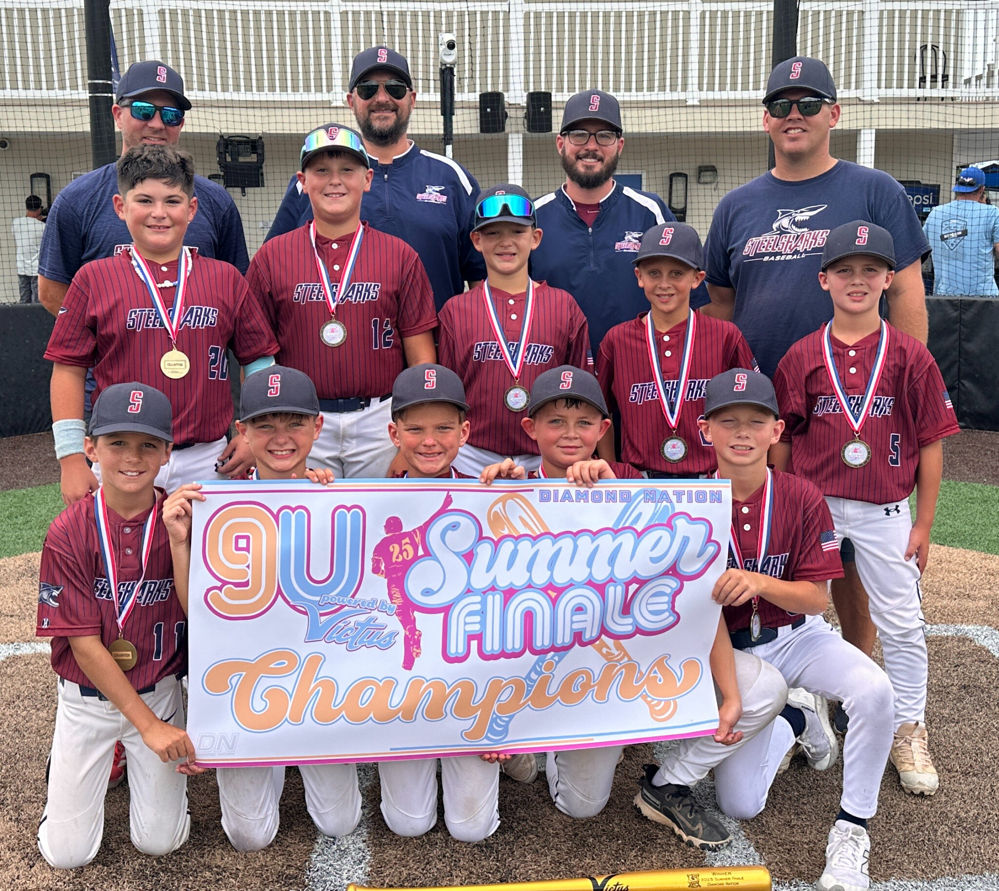 Cser’s hot bat leads Steelsharks to 9U Summer Finale championships ...