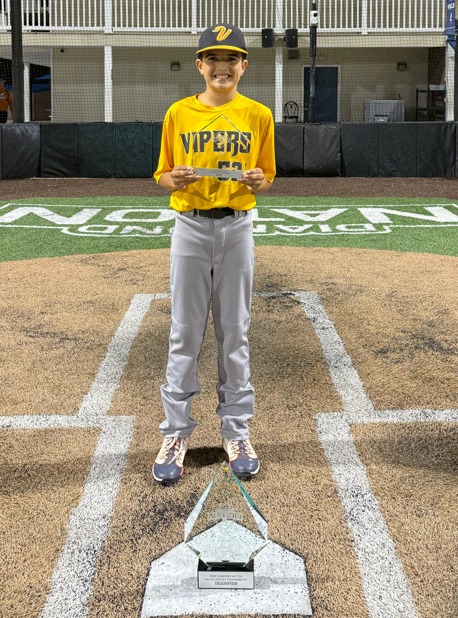 High pressure veteran Vipers find a way to 14U Slugfest title – Diamond ...