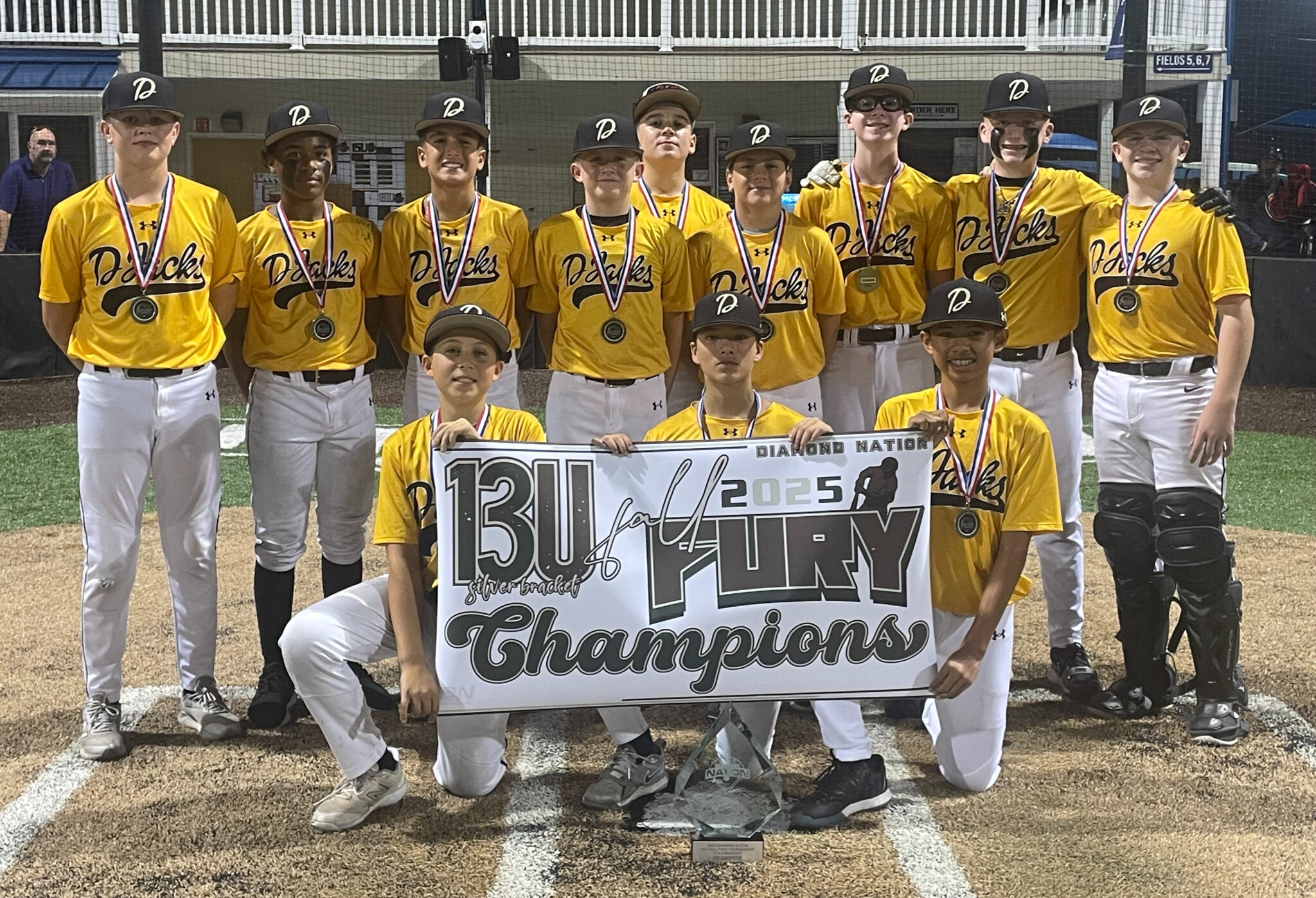DJacks Super 13U nips Gold 13U in dramatic Fall Fury final – Diamond Nation